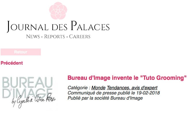 Bureau d'Image - Training for luxury hospitality